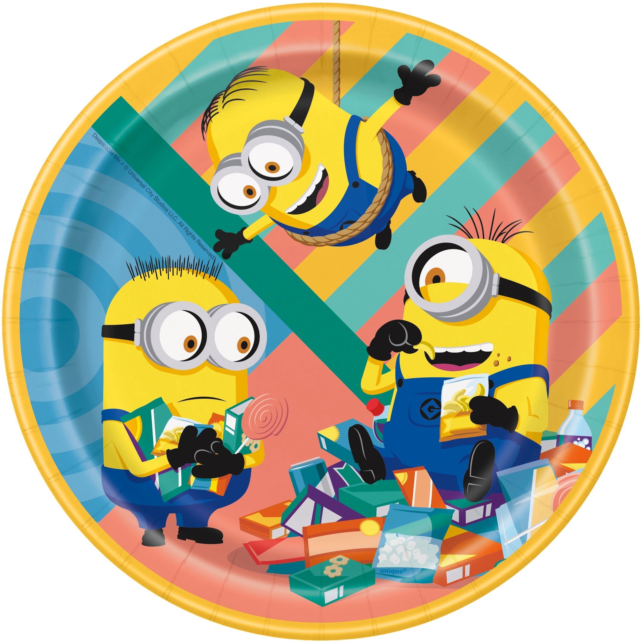 Despicable Me 9" Dinner Plates – Party Stuff