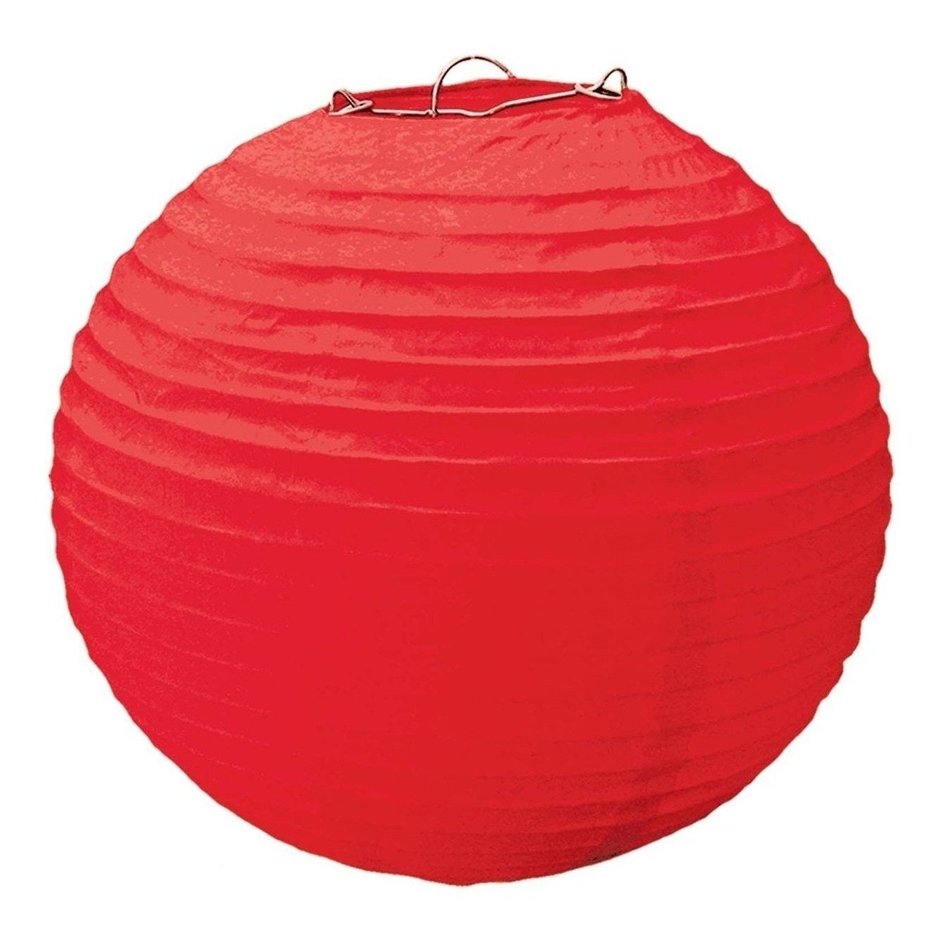 Apple Red Round Paper Lanterns – Party Stuff