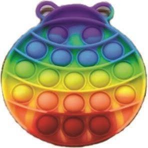 Pop It Fidget Toy Rainbow Ladybug – Party Stuff