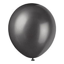 Shadow Black 12" Balloons – Party Stuff